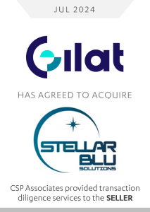 Gilat to Acquire Stellar Blu - CSP Associates